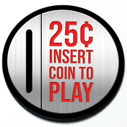 Insert Coin to Play Badge