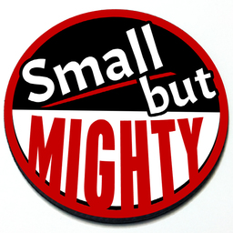 Small but Mighty Grill Badge